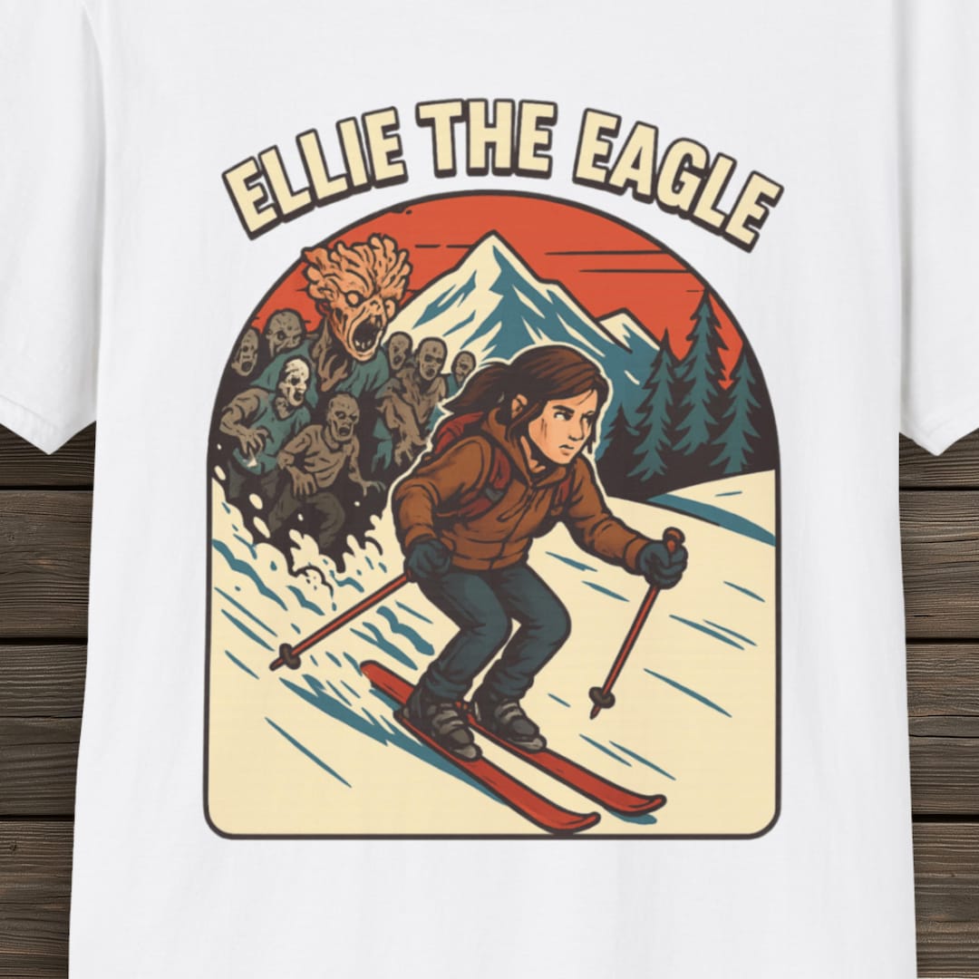 Ellie the Eagle 2 - the Last of Us Inspired Unisex Softstyle T-shirt ...