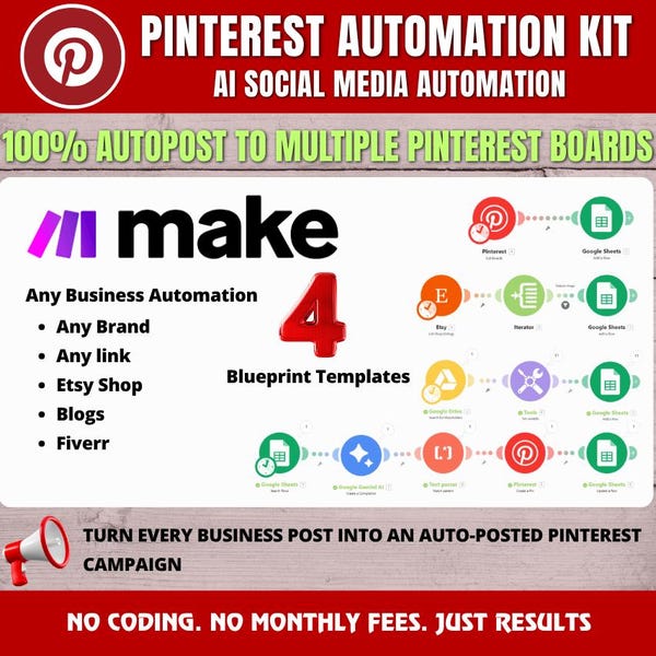 Pinterest Pdf - Etsy UK