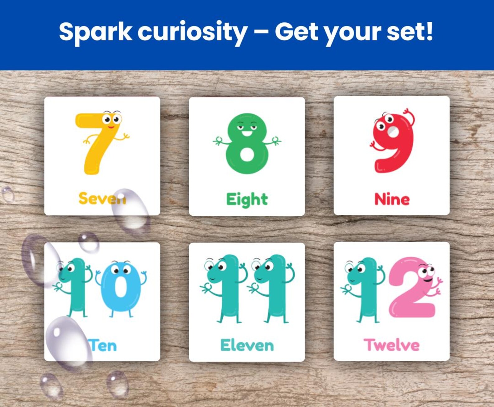 Number Flashcards 1-100: Early Math Homeschool (digital Download) - Etsy