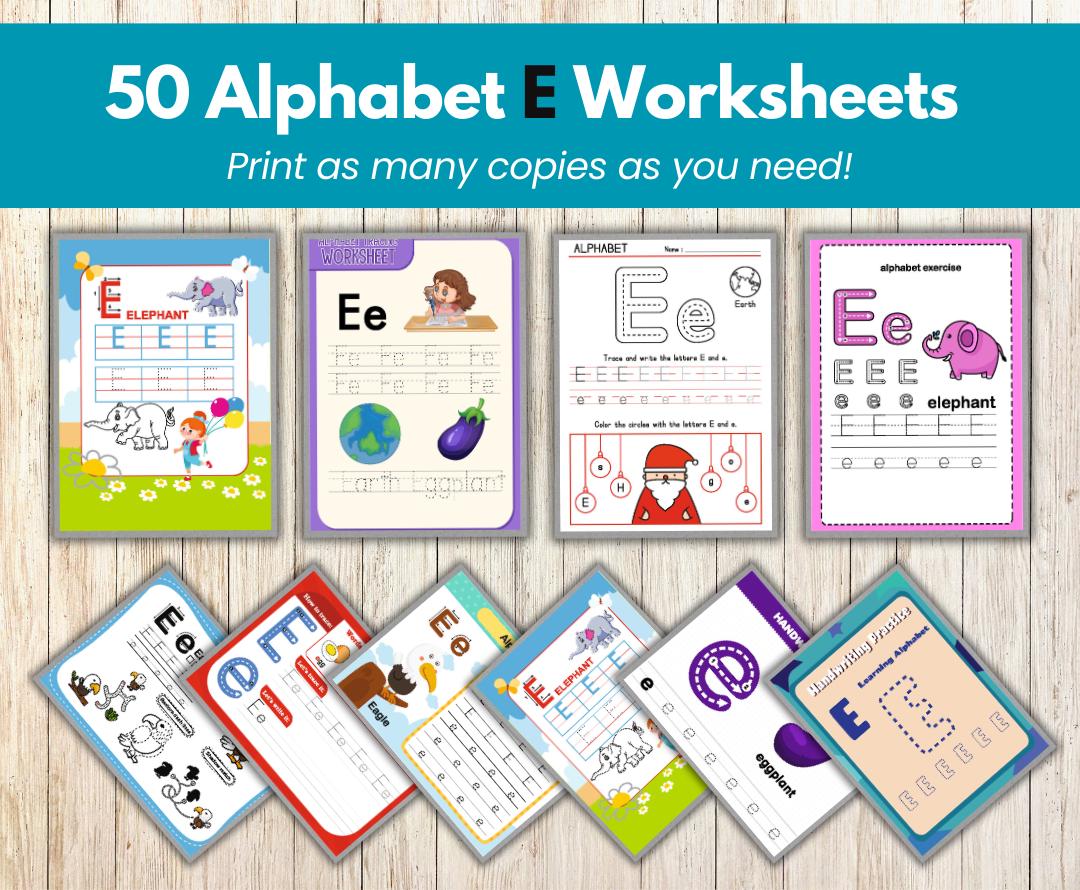 1380 Alphabet Tracing Worksheets Mega Bundle – Instant Download ...