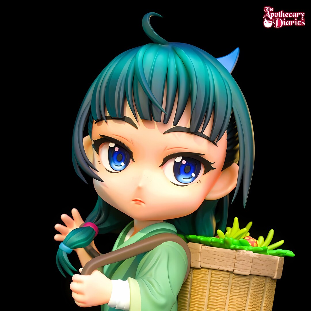 Maomao the Apothecary Diaries Figure STL Anime Figures for 3D Printing ...