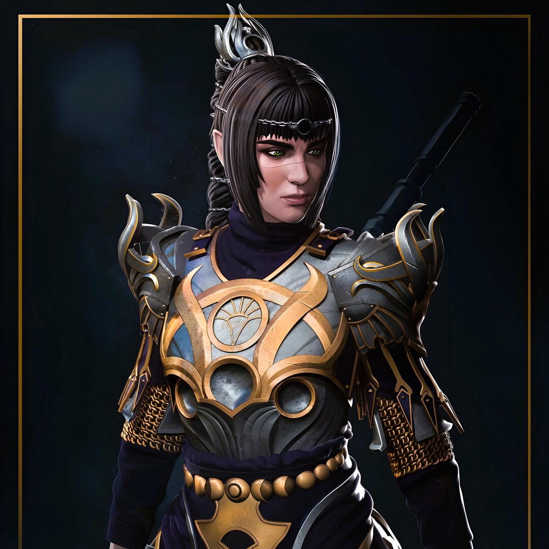 Shadowheart Baldur's Gate 3 STL Anime Figures for 3D Printing – Manga ...