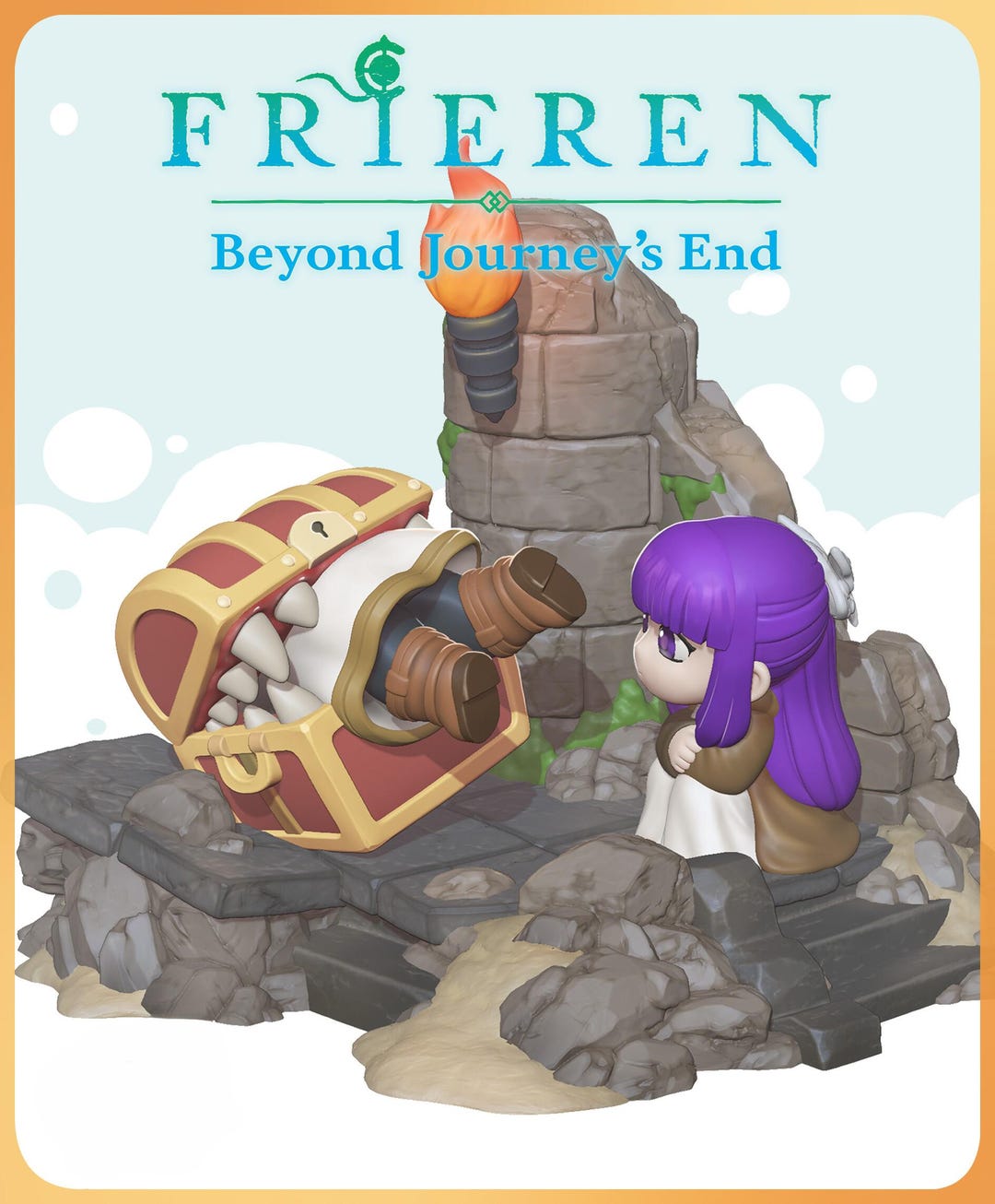 Mimic Chest X Frieren Chibi Fern Model STL File High Quality Print ...