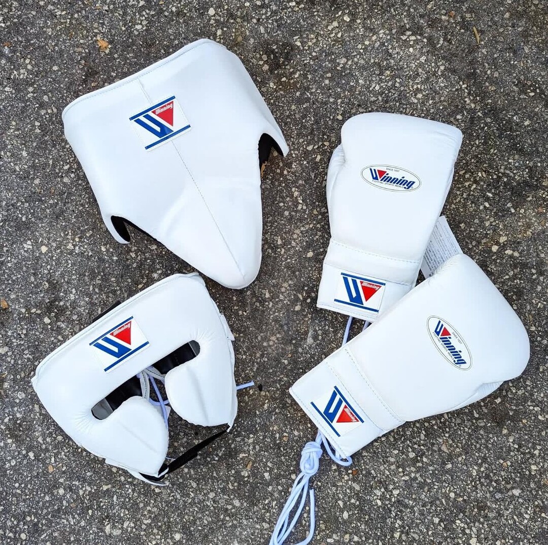 Personalized Gift of Winning Boxing Set, Handmade Boxing Gloves ...