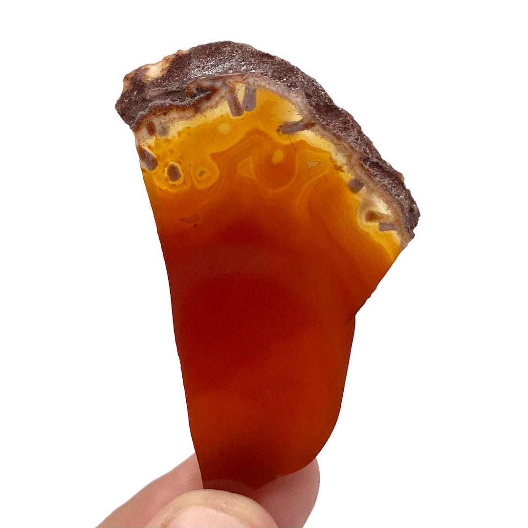 Pakistan Agate Slice, Mineral Specimen (70 Carats) - Etsy