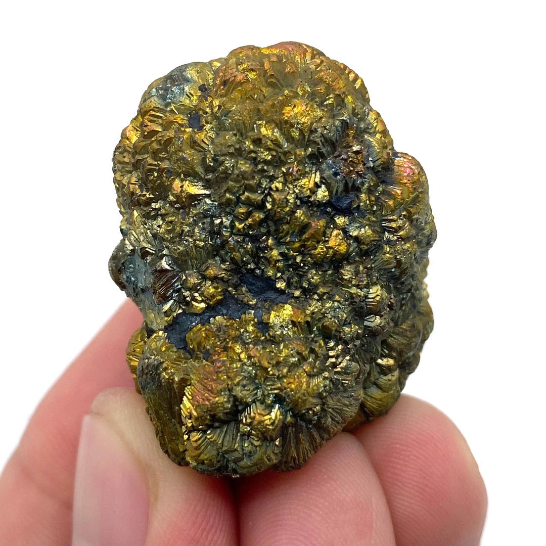 Rainbow Pyrite/marcasite , Pakistan Mineral Specimen , (48 Grams , 33 X ...