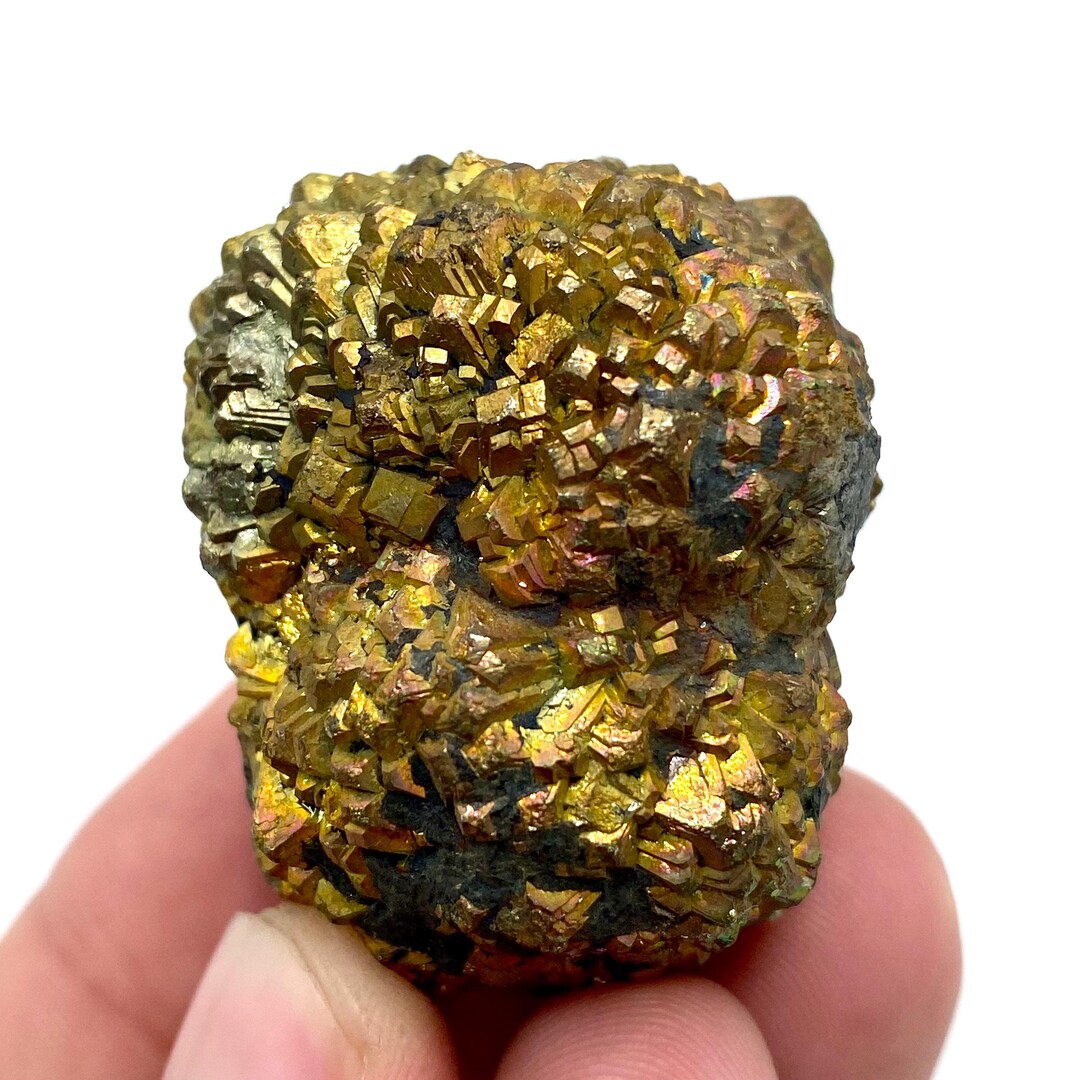 Rainbow Pyrite/marcasite , Pakistan Mineral Specimen , ( 89 Grams , 37 ...