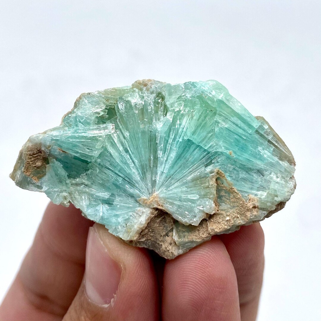 Flower Aragonite , Afghanistan Mineral Specimen , ( 23 Grams , 50 X 32 ...
