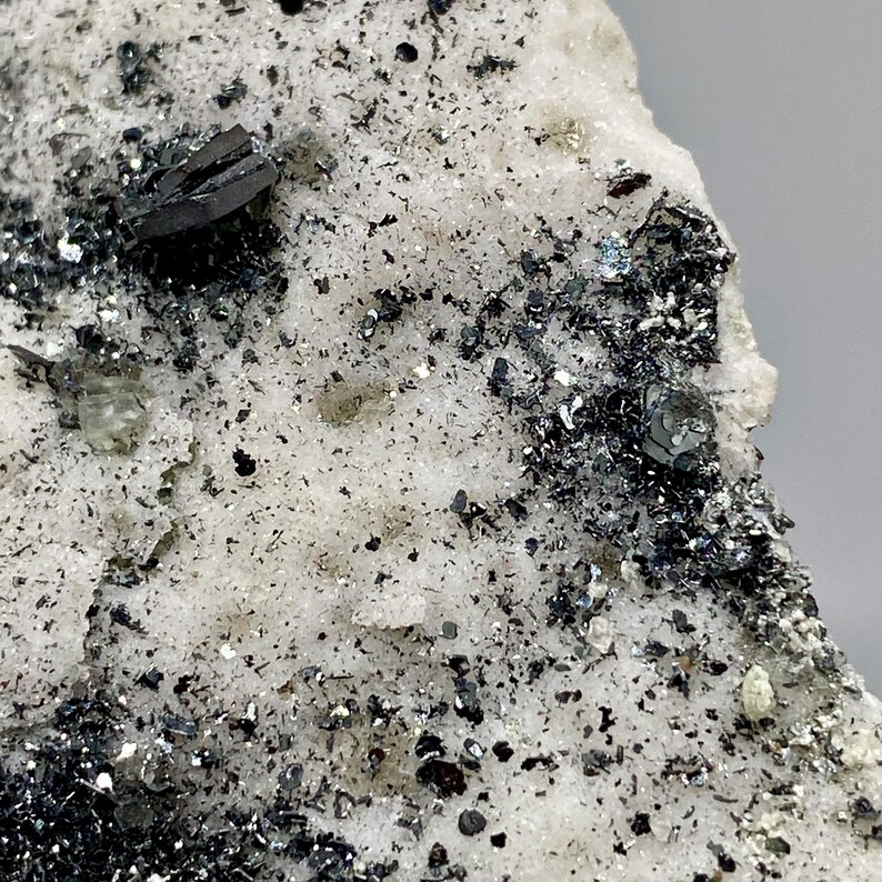 74 Grams Unique Natural Flower Hematite Crystals Cluster on Matrix From ...