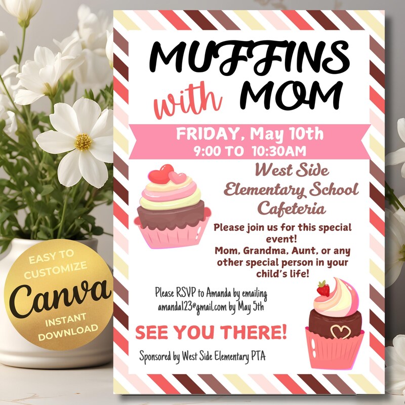 Muffins With Mom - Etsy