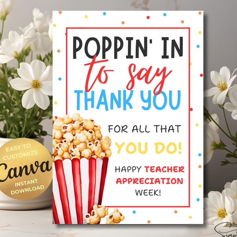 Thank You Poster - Etsy