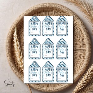 Fathers Day Gift Tag Daddy Gift Tag Fathers Day Favor Tag School Gift ...