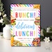 EDITABLE Lunch Appreciation Sign, Lunch Teacher Thank You Sign, Lunch ...