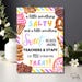EDITABLE Salty and Sweet Appreciation Sign, Teacher Thank You Poster ...