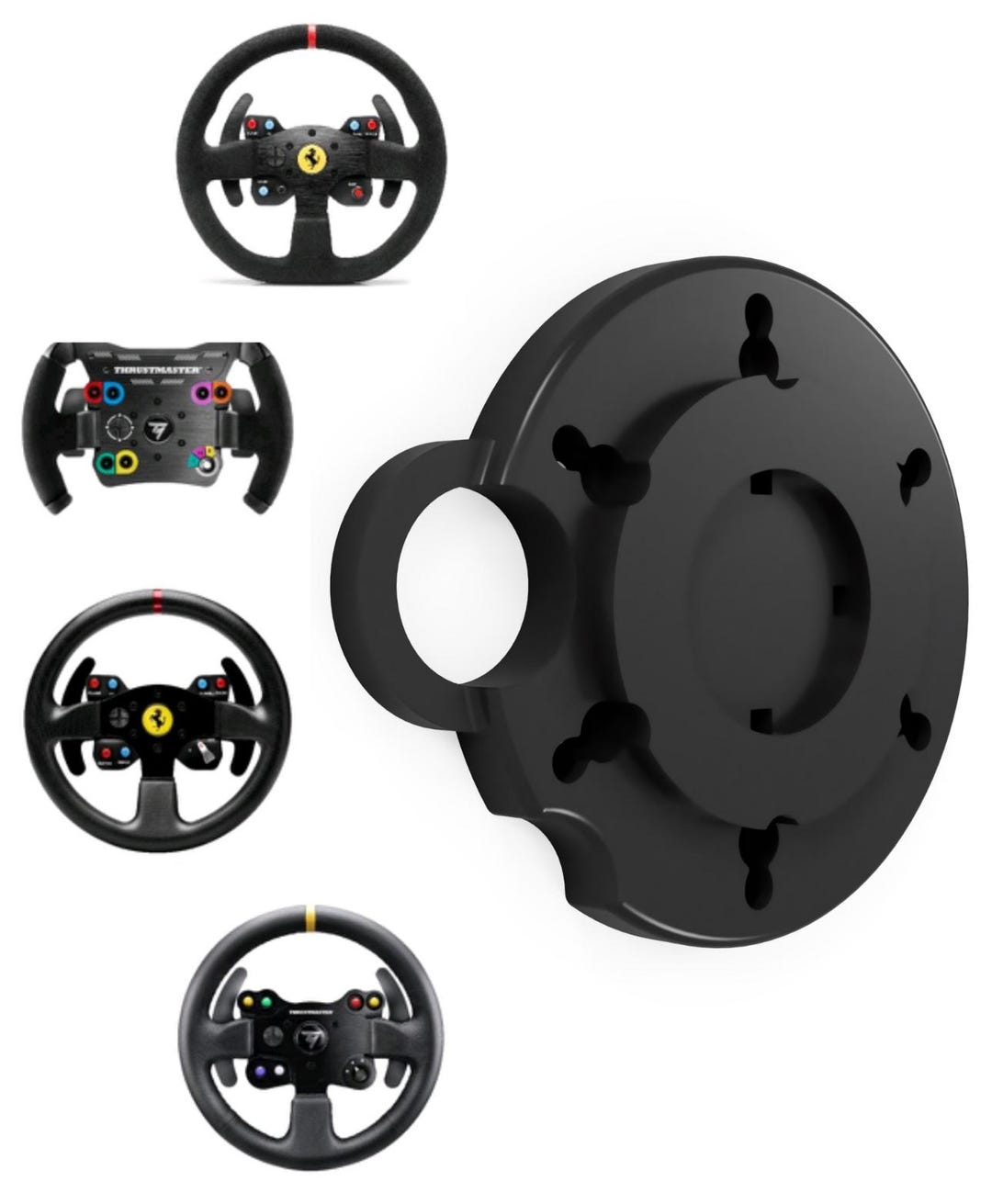 Custom 6 X 70mm Racing Wheel Height Modification Adapter Logo ...