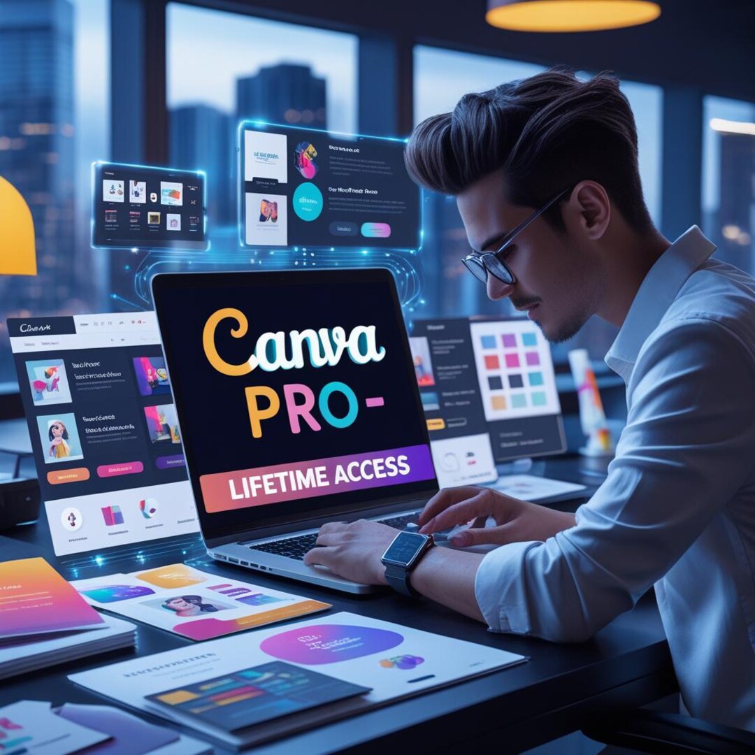 Editable Canva Template, Canva Pro Subscription – Get Lifetime Access ...
