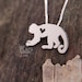 Tiny Capuchin Monkey, Sterling Silver Hand Cut Wildlife Pendant and ...
