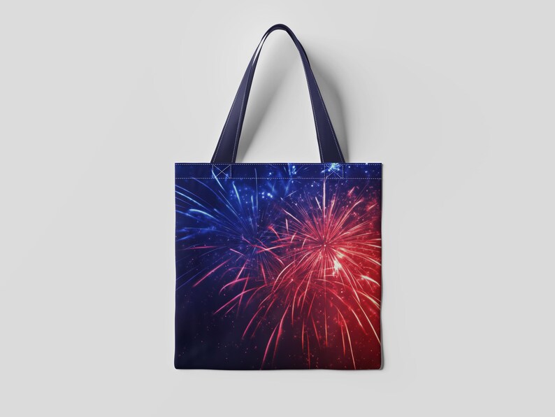 Fireworks Background Digital Paper Bundle, 4th of July Backgrounds ...