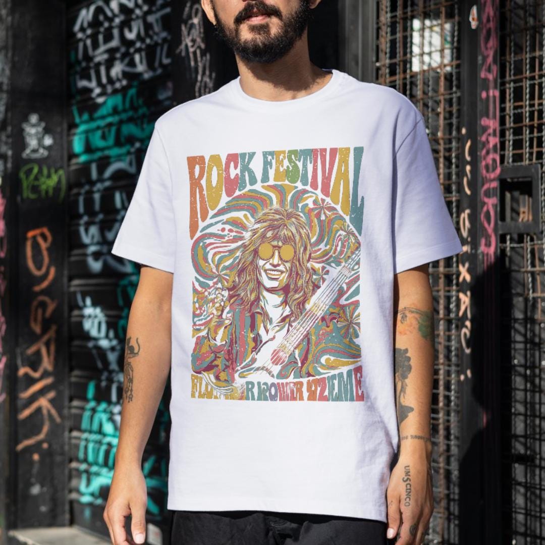 Rock Festival Shirts, Comfort Color Band T-shirts, Old School Band T ...