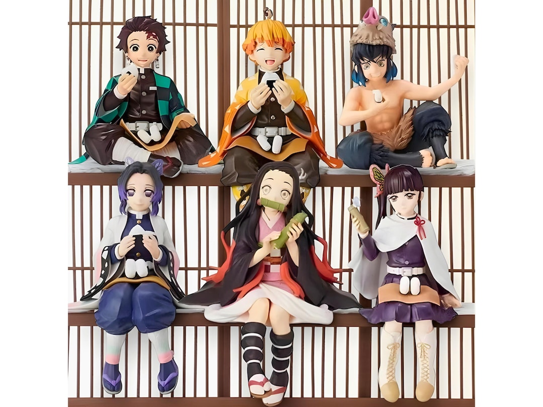 Demon Slayer Figure Set, Anime Model, Halloween Gifts - Etsy