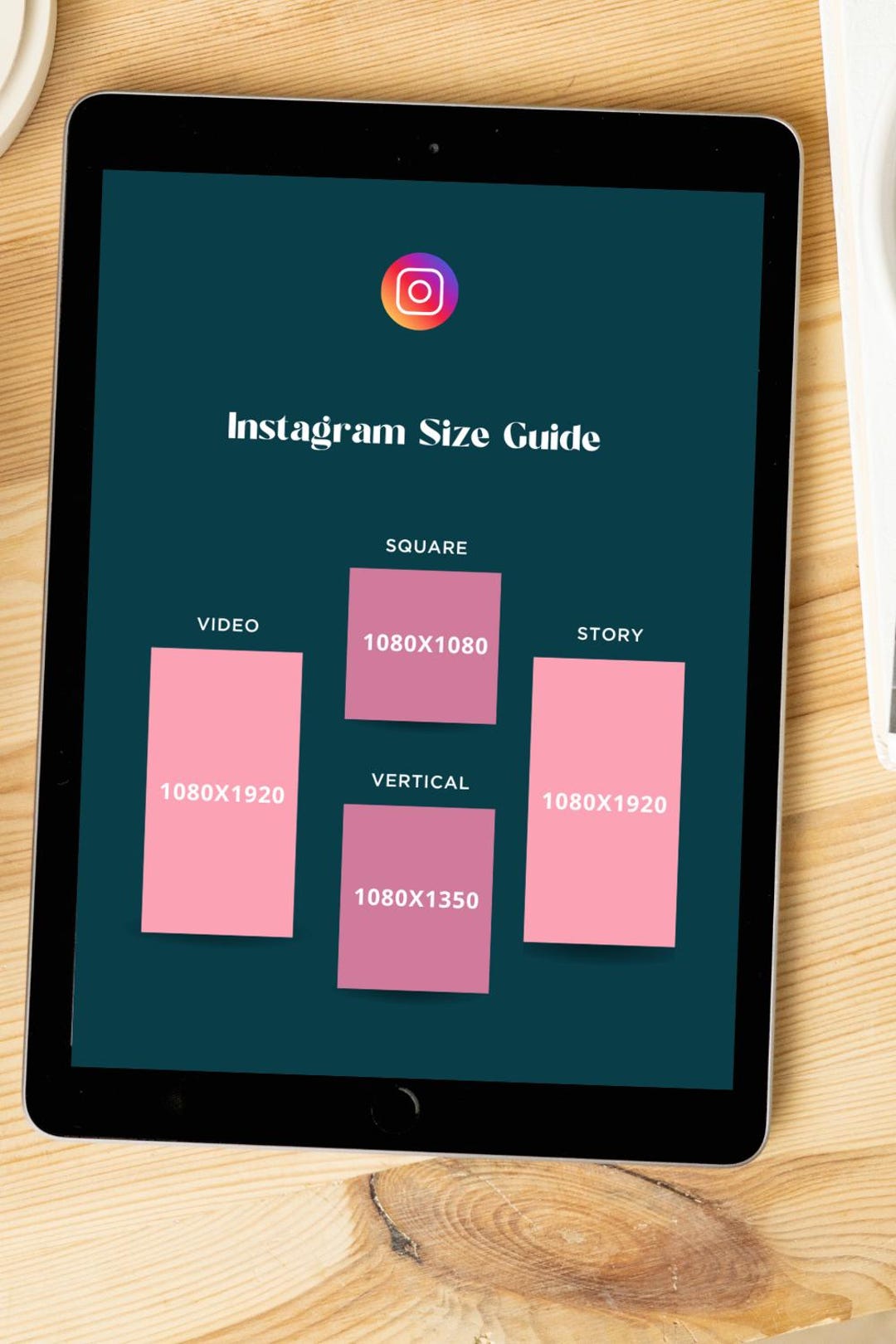Instagram Post Sizes Cheat Sheet | Social Media Design One-pager ...