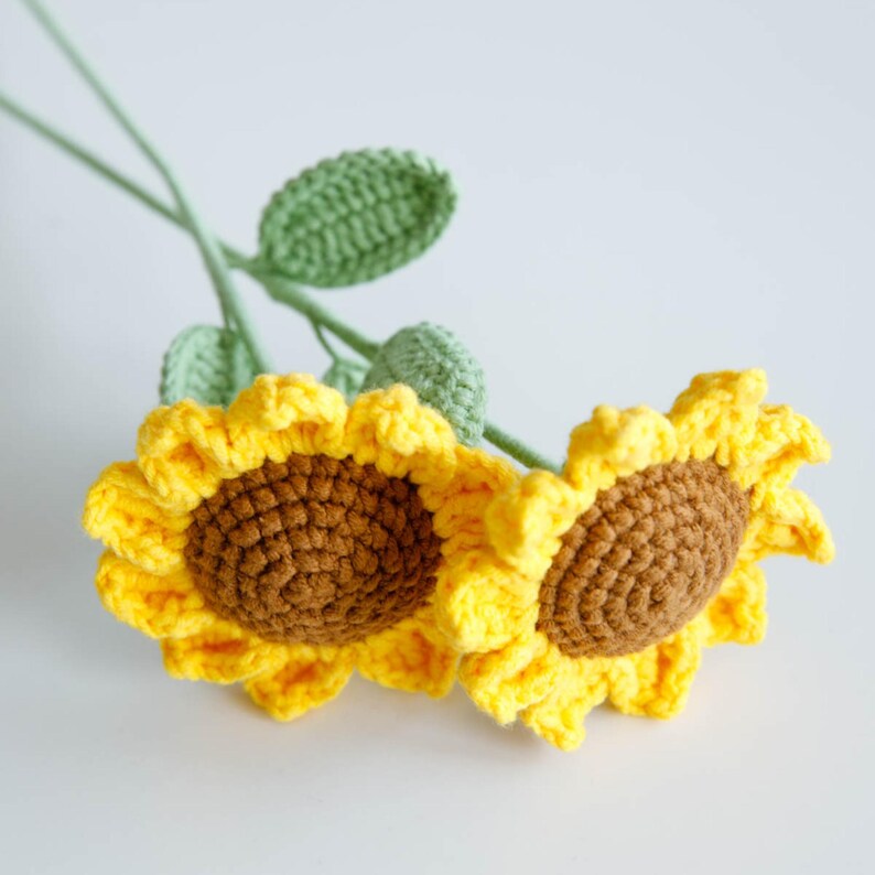 Sunflower Bouquet Crochet Pattern, Flower Bouquet Crochet Pattern ...