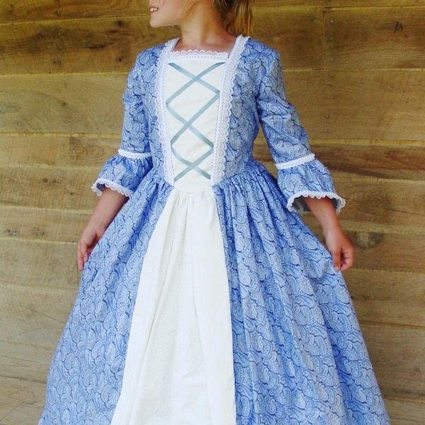Colonial Dress - Etsy