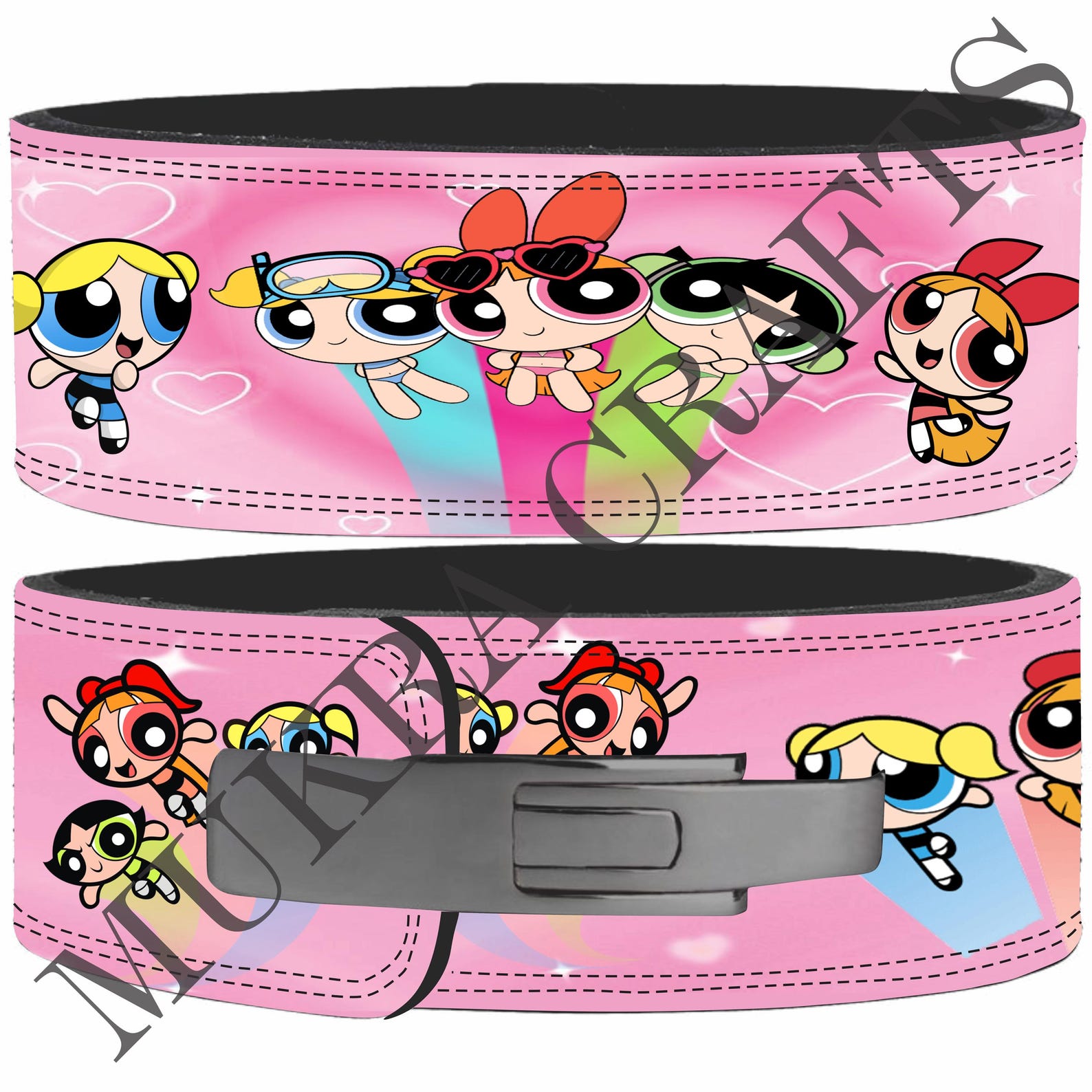 A New Powerpuff Girls Anime Powerlifting Lever Belt | Anime ...