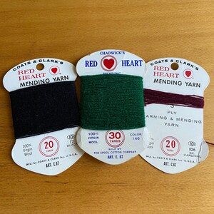 Vintage Needlepoint & Crewel Wool Cards SET. Chadwicks/red Heart/lily ...
