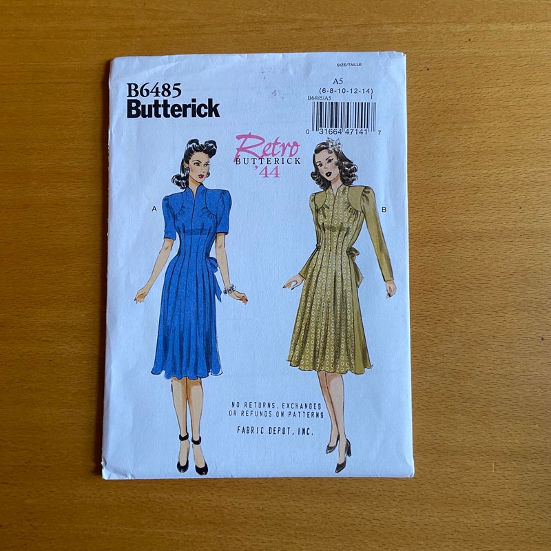 1940s Day Dress - Etsy