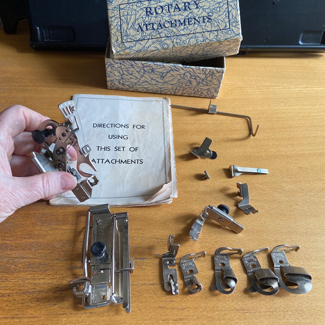 Greist Low Shank Sewing Machine Feet Rotary Attachments Ruffler,hemmers ...