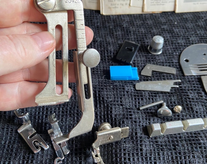 Low Shank Sewing Machine Feet Attachments Binder/roller Foot/adj Zipper ...