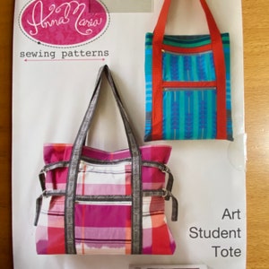 Anna Maria Horner Sewing Pattern SIDEWALK SATCHEL Smooth or Gathered ...