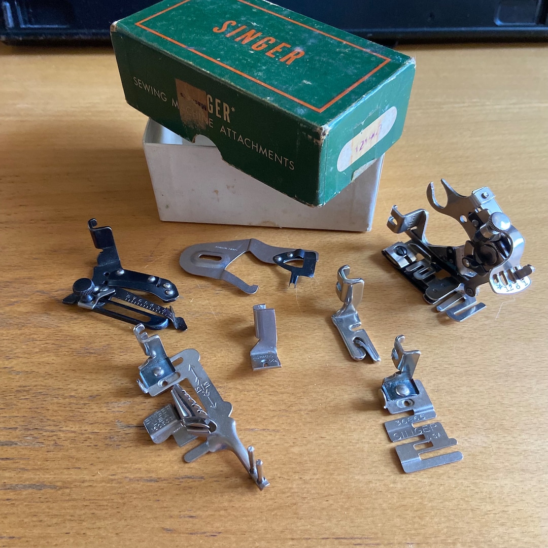 Singer Low Shank Sewing Machine Feet Attachment 120903 Box Ruffler ...