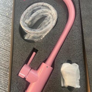 Brass Bathrooms Miami Pink Kitchen Mixer Tap Faucet Tall Baby Pink Matt ...