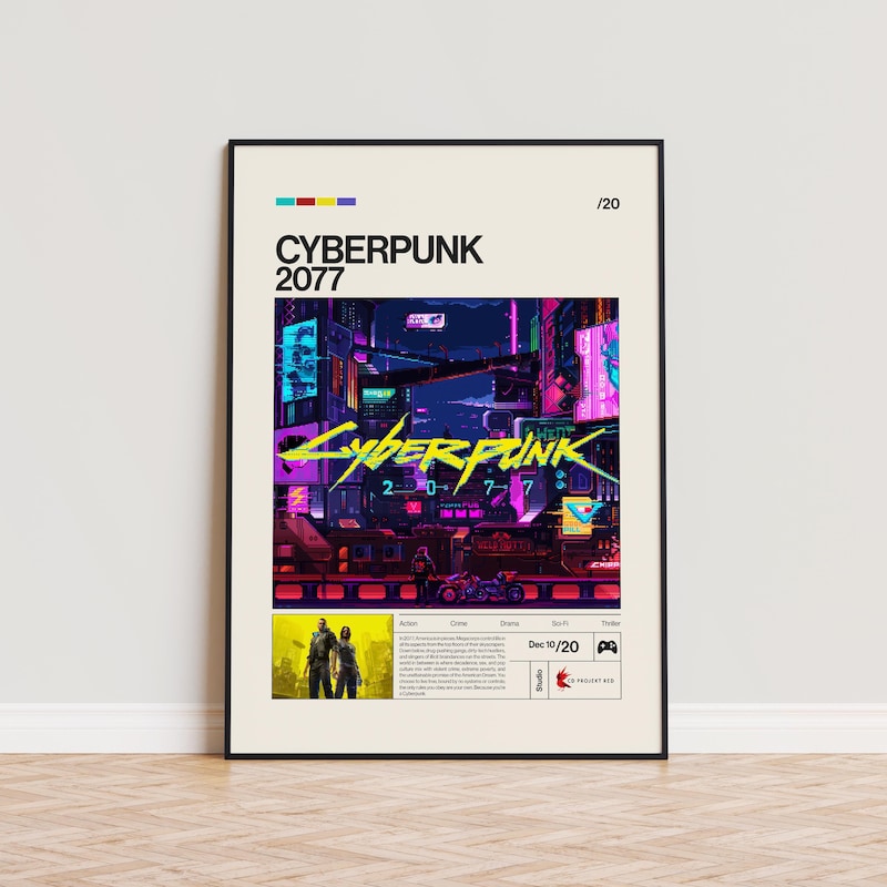 Cyberpunk 2077 Poster - Etsy
