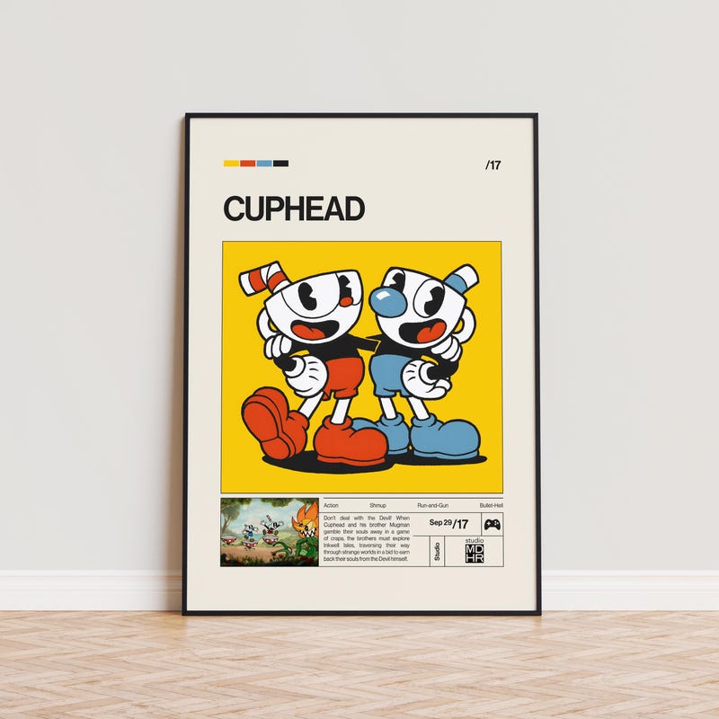 Cuphead - Etsy