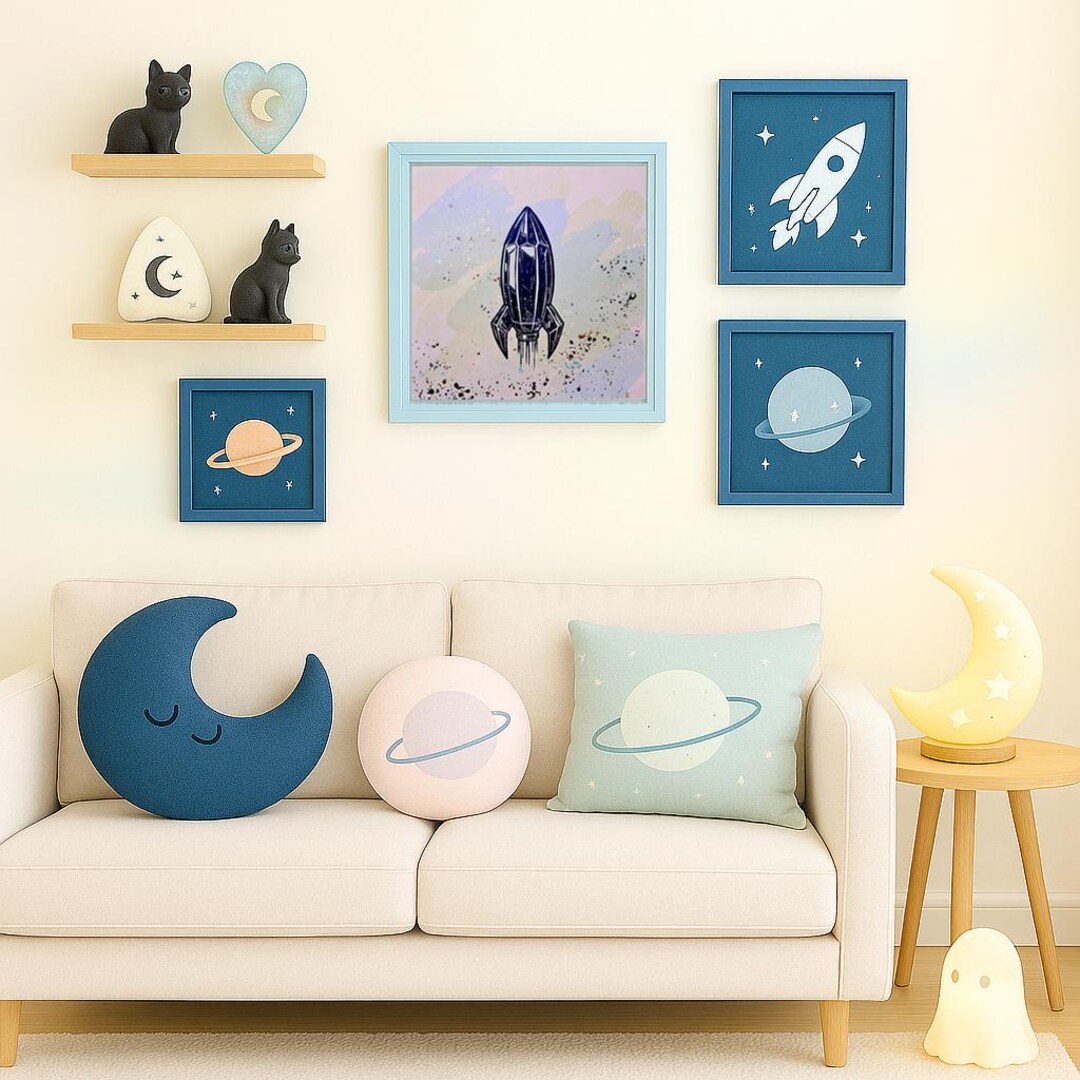 Crystal Rocket (cosmic Foil Edition) - Etsy