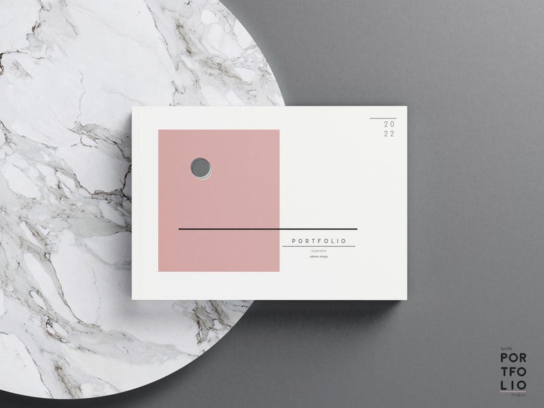 Architectural & Interior Design Portfolio Template 1 - Etsy