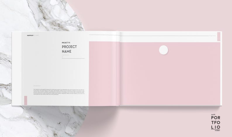 Architecture & Interior Design Portfolio Template 42 - Etsy