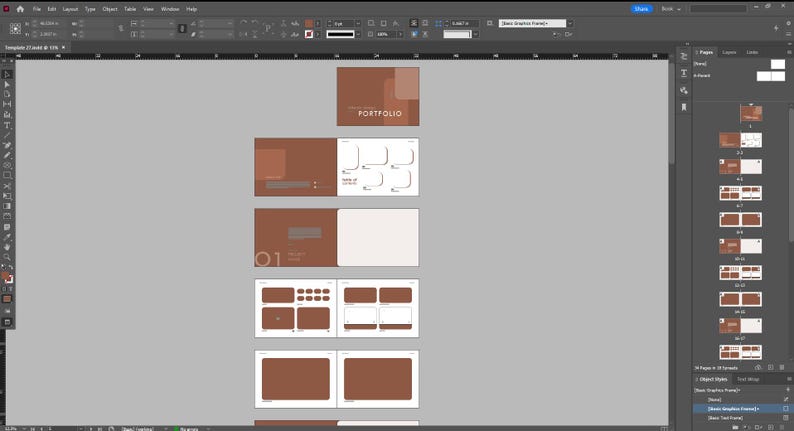Architectural & Interior Design Portfolio Template 27 - Etsy