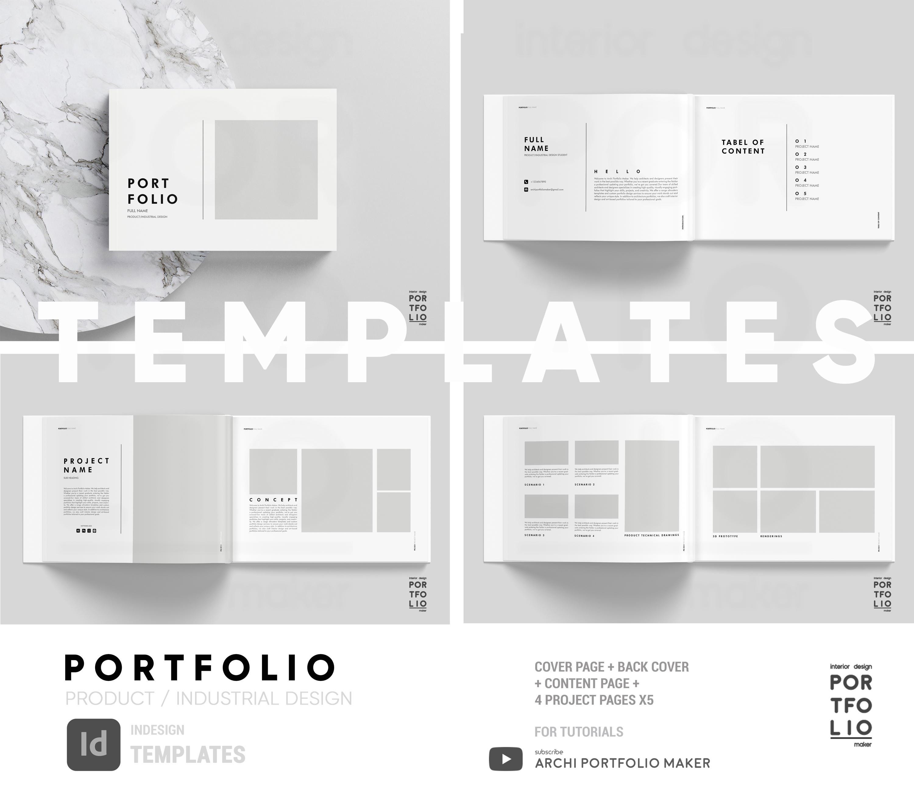 Product Design Portfolio Template 45 - Etsy
