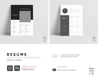 Resume Templates - Etsy