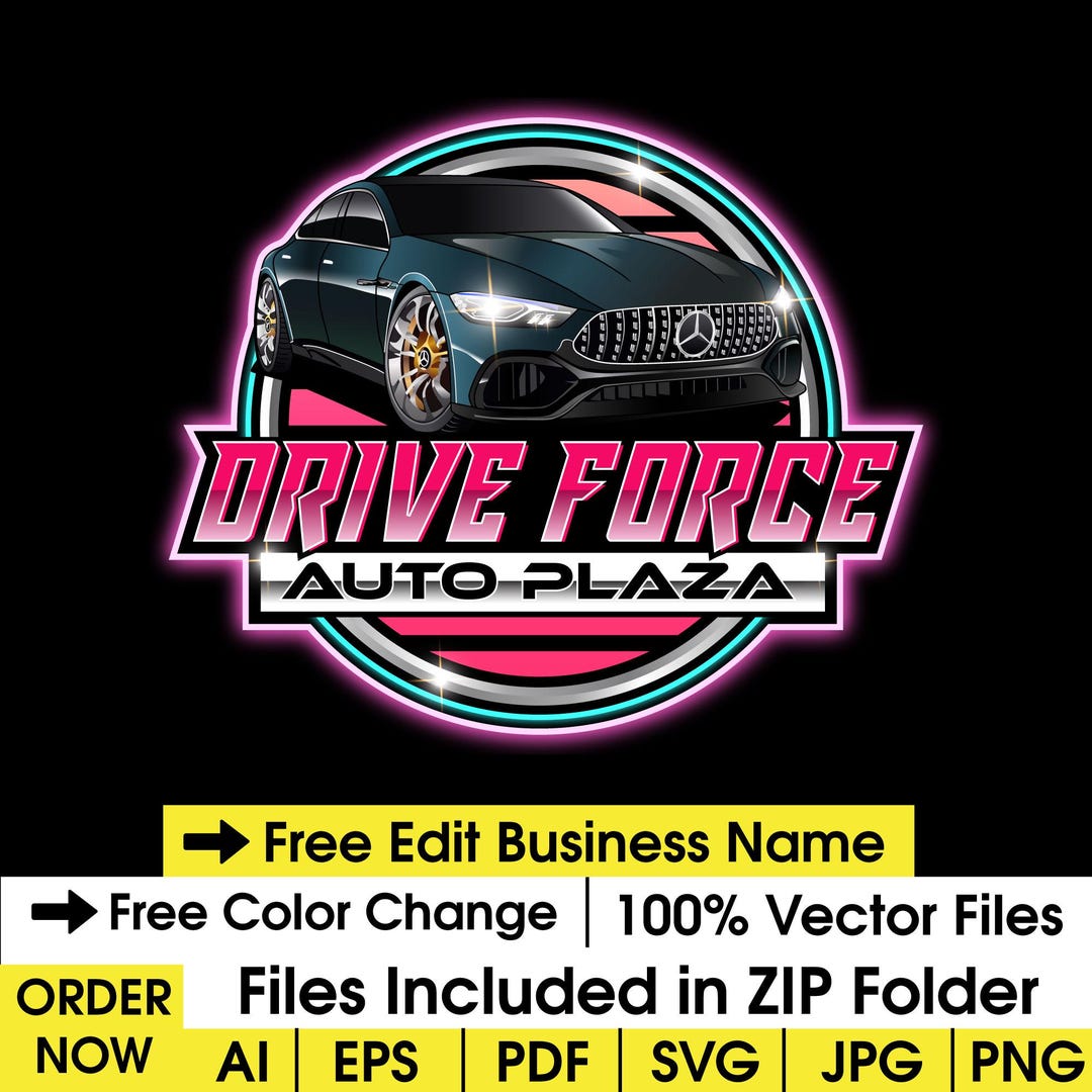 Car Dealership Logo Design, Auto Dealership, Automotive, Truck ...