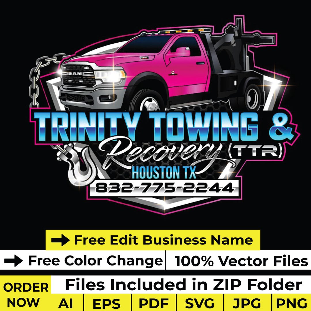 Ram Towing Truck Logo Png Towing Services Logo Recovery Truck Logo ...