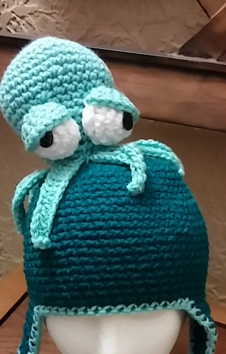 Crochet Octopus Hat | Etsy
