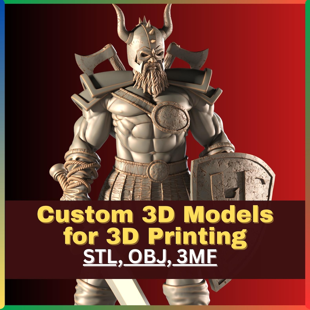 Figurines & Custom 3D Model for 3D Printing : Modeling and Design ...