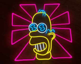 Simpsons Neon Sign - Etsy