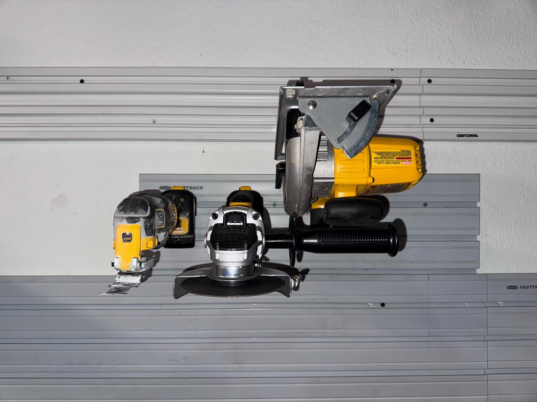 3D Printed Dewalt 20V Tool and Battery Mount | Wall or Rubbermaid ...