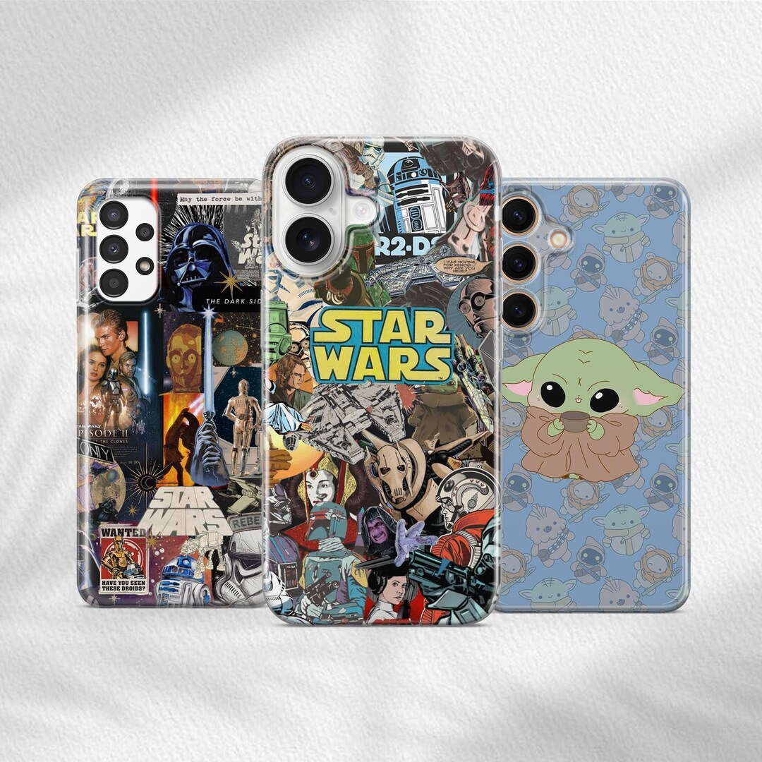 Star Wars Phone Case: Retro Sci-fi Design for iPhone & Samsung - Etsy